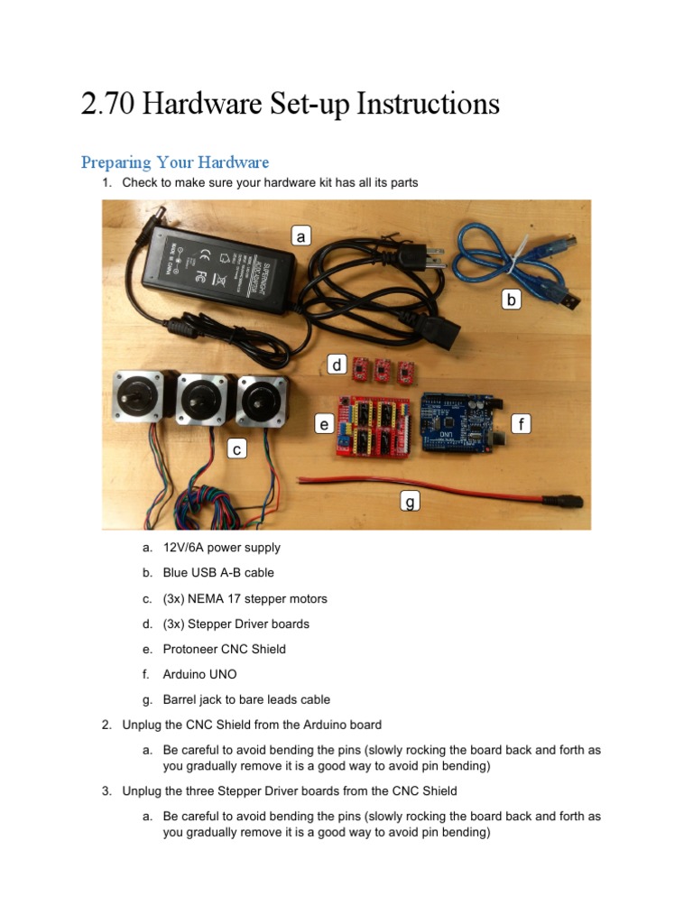 2.70 Arduino GRBL Instructions 2 | PDF | Electrical Connector | Arduino