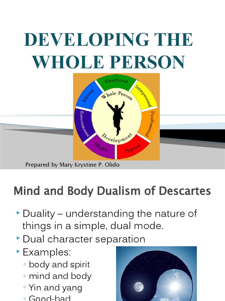 Developing The Whole Person | PDF | Emotions | Mind