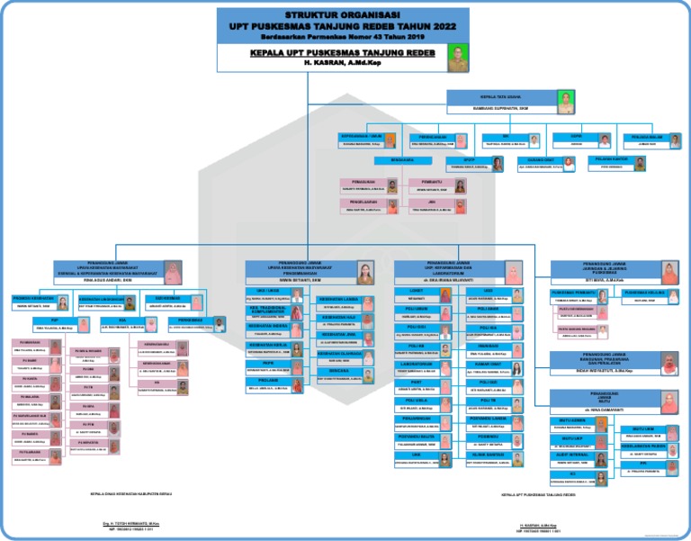 Struktur Organisasi Puskesmas 2022 | PDF
