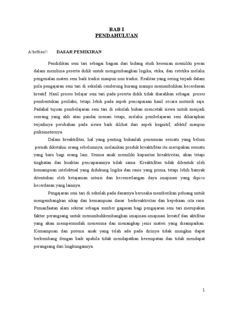 Laporan Kegiatan Seni Tari | PDF Laporan Kegiatan Seni Tari | PDF
