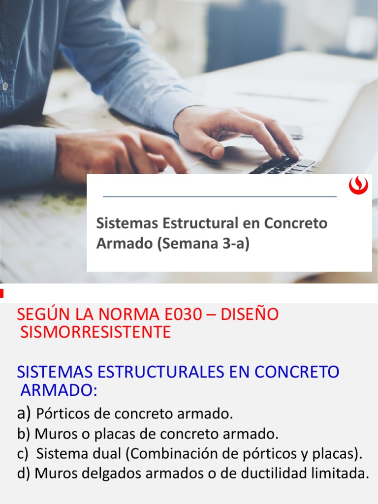 Sistema Estructural de Concreto Armado (Semana 3-A) | PDF | Hormigón ...