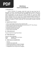 Proposal Pembuatan Jersey Dan Sponsor | PDF