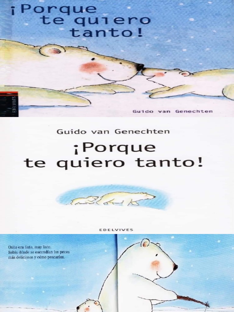 ¡Porque Te Quiero Tanto! | PDF