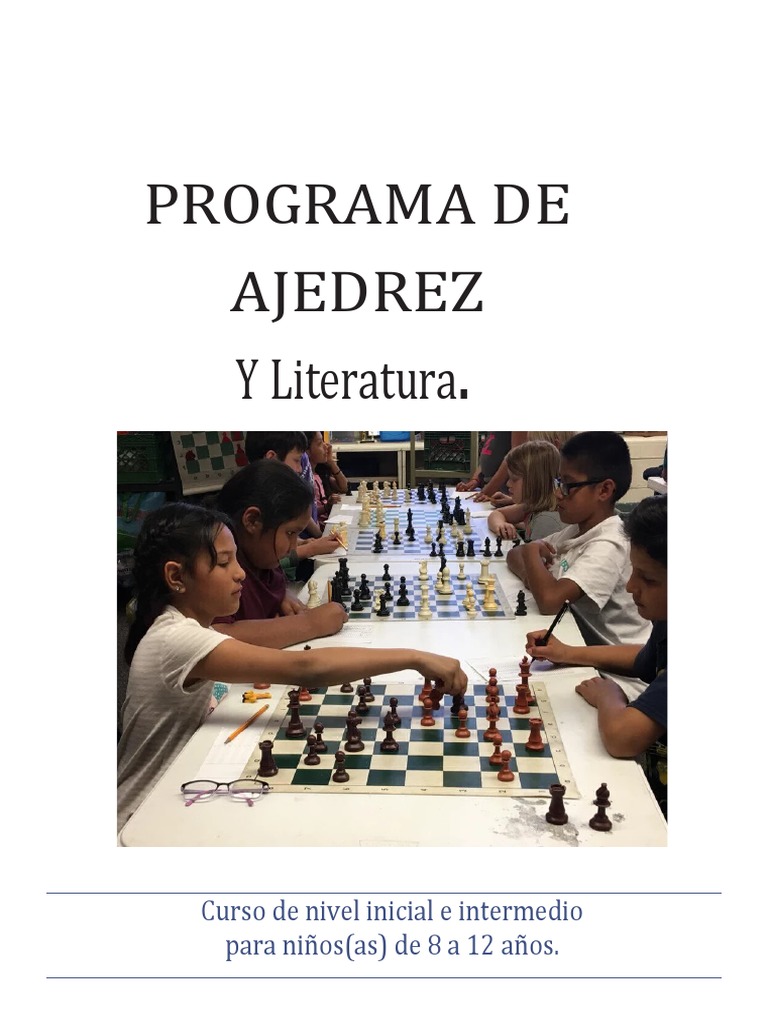 Proyecto Ajedrez en Tu Escuela | PDF | Aperturas de ajedrez | Ajedrez