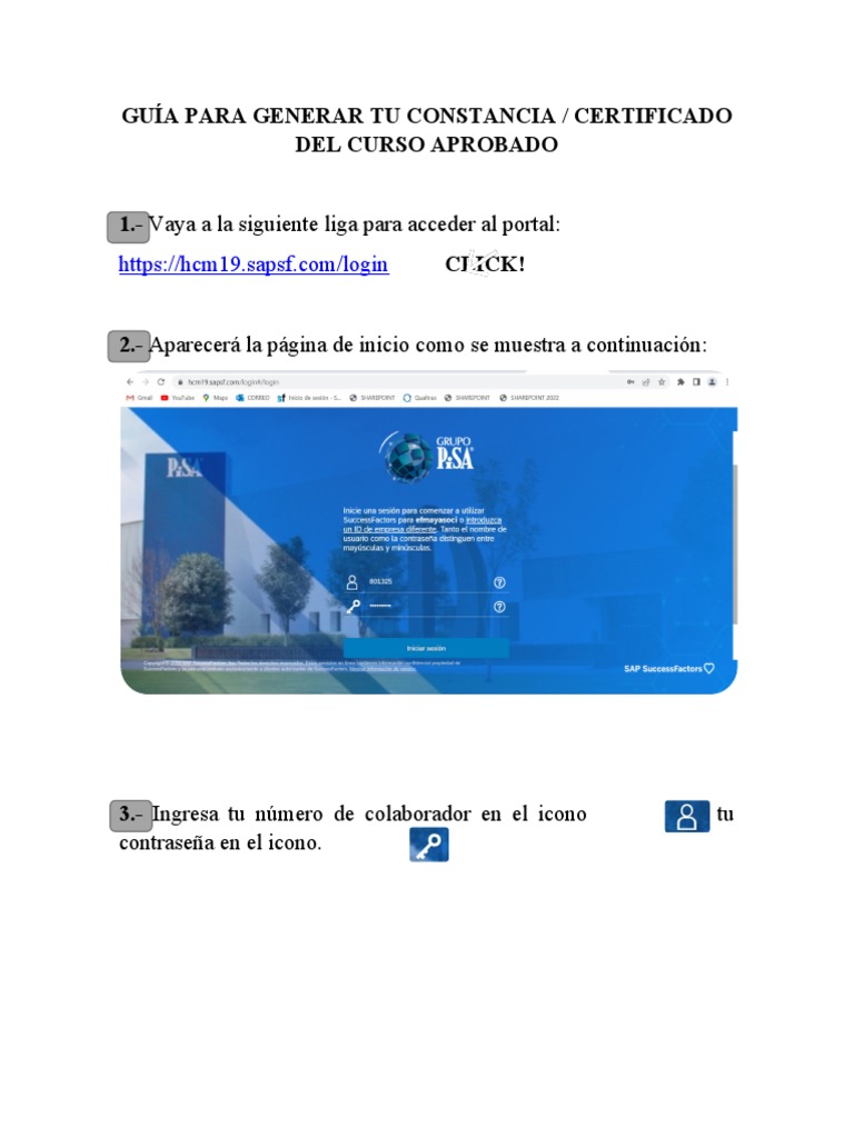 Guia para Generar Informes en SSFF | PDF