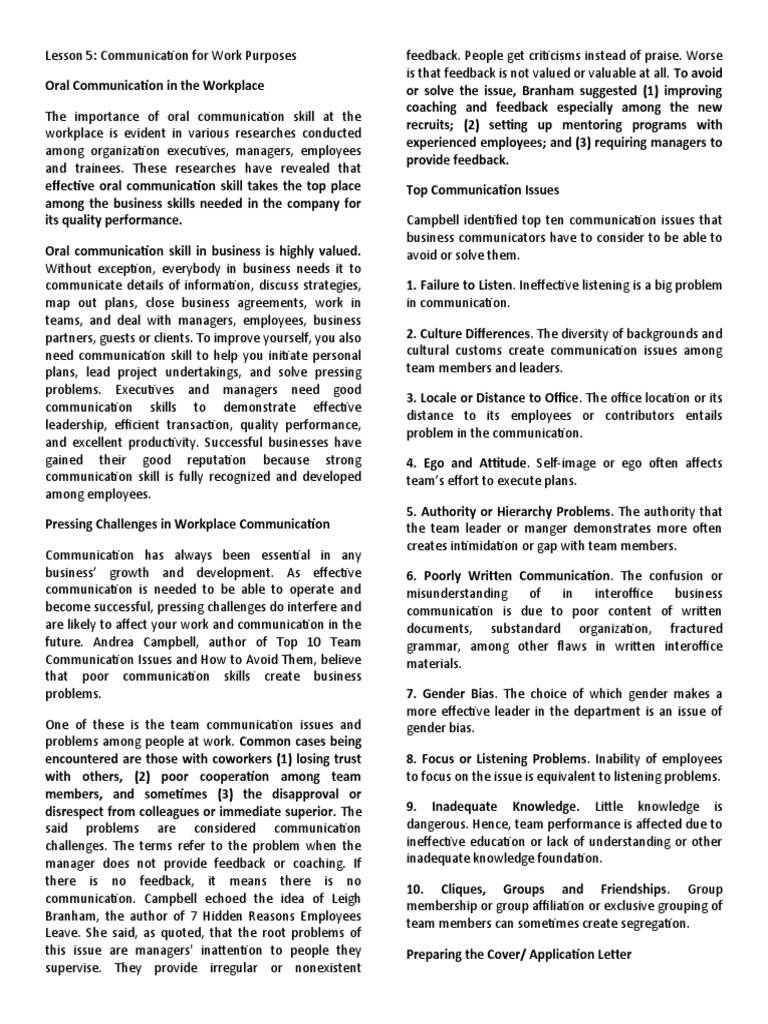 Final Exam Purposive Communication | PDF | Résumé | Communication