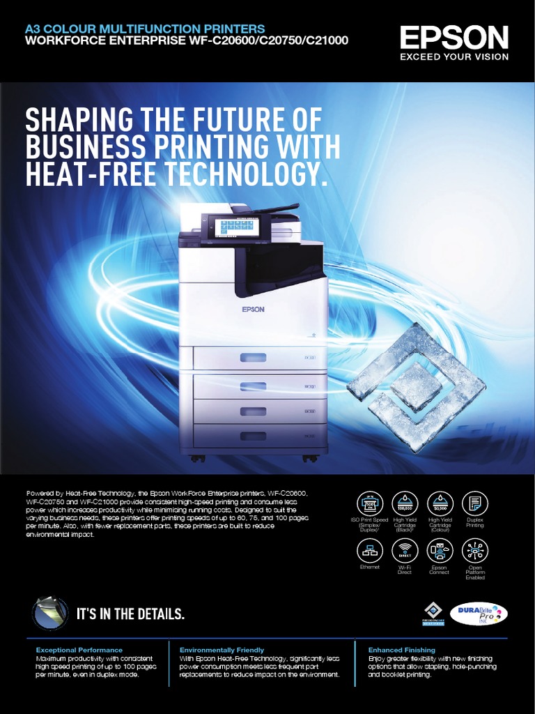 Epson Workforce Enterprise WF-C20600 - 20750 - 21000 (April2021) | Download Free PDF | Printer ...