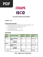 International Standard Knowledge Olympiad Exam | PDF | Test (Assessment ...