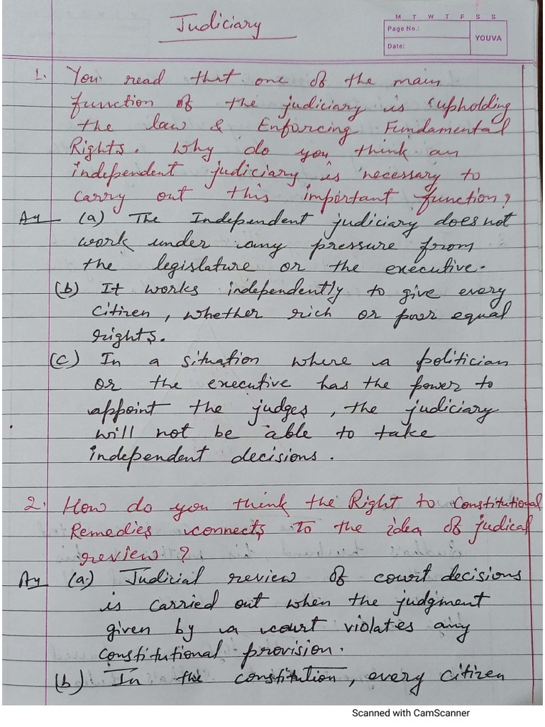 Class 8, Civics, Chapter 5 | PDF