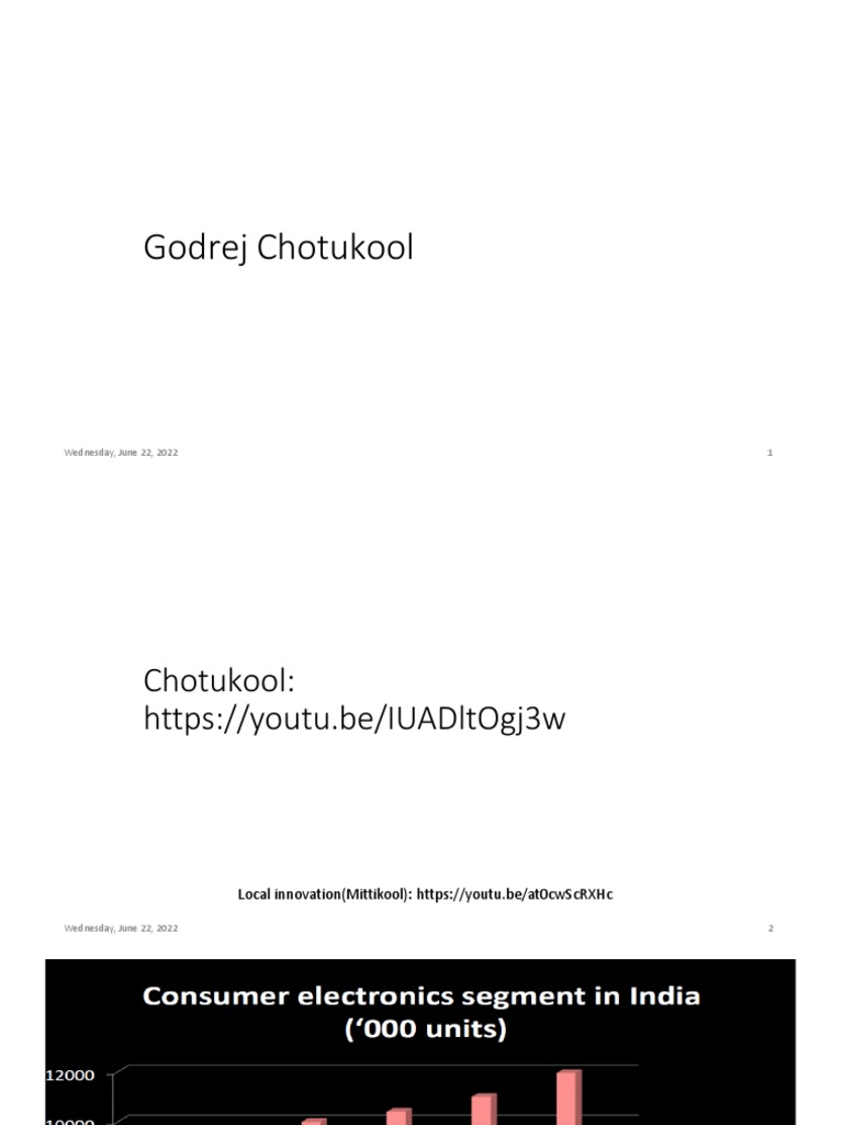 Chotukool: Innovating for BOP Consumers | PDF | Business Process | Business