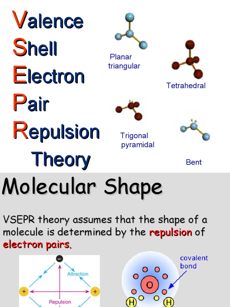 An Introduction to VSEPR Theory: Predicting Molecular Geometry Using ...