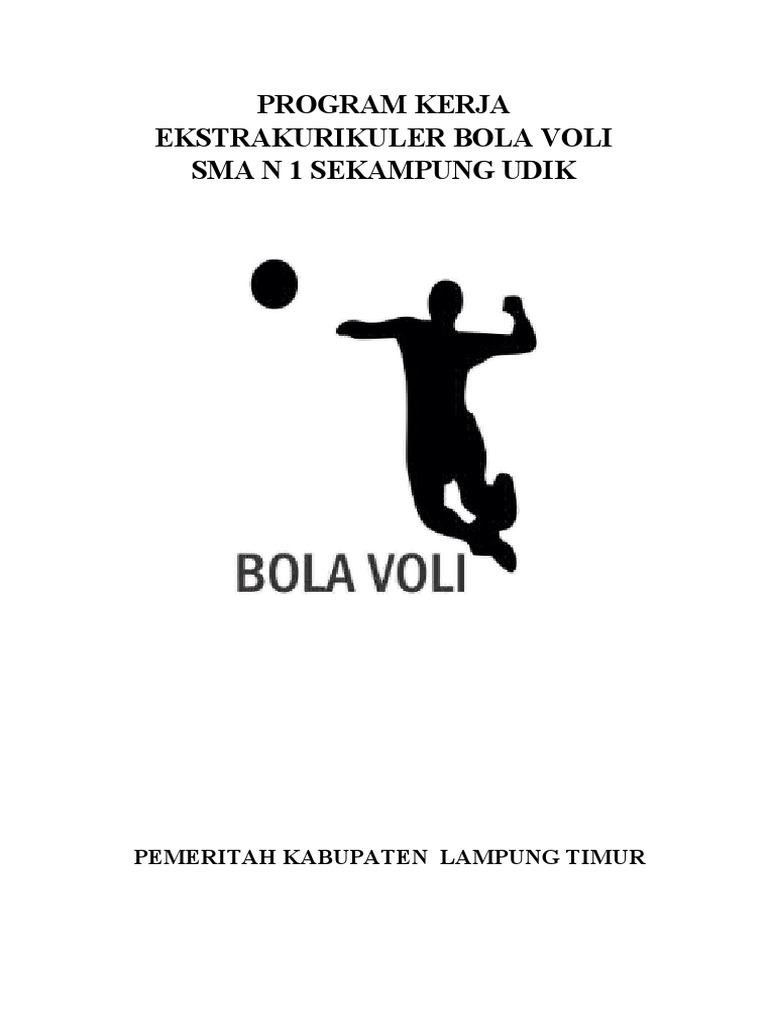 Program Ekstrakurikuler Voly Sman 1 | PDF