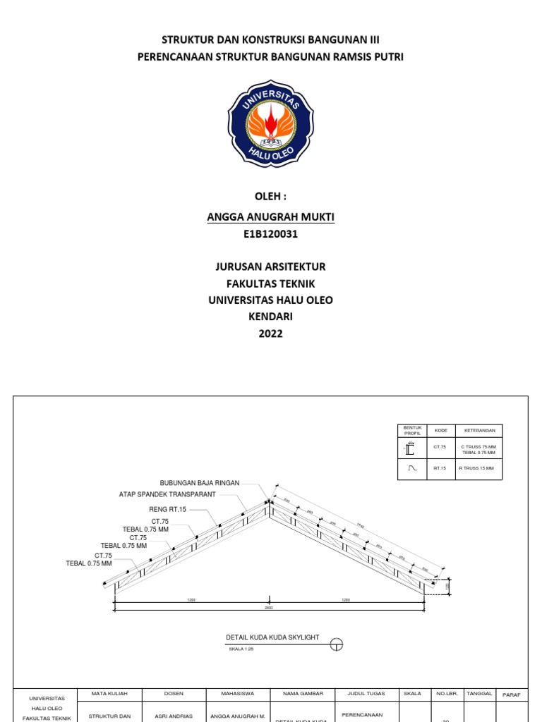 Struktur Dan Konstruksi Bangunan Iii | PDF