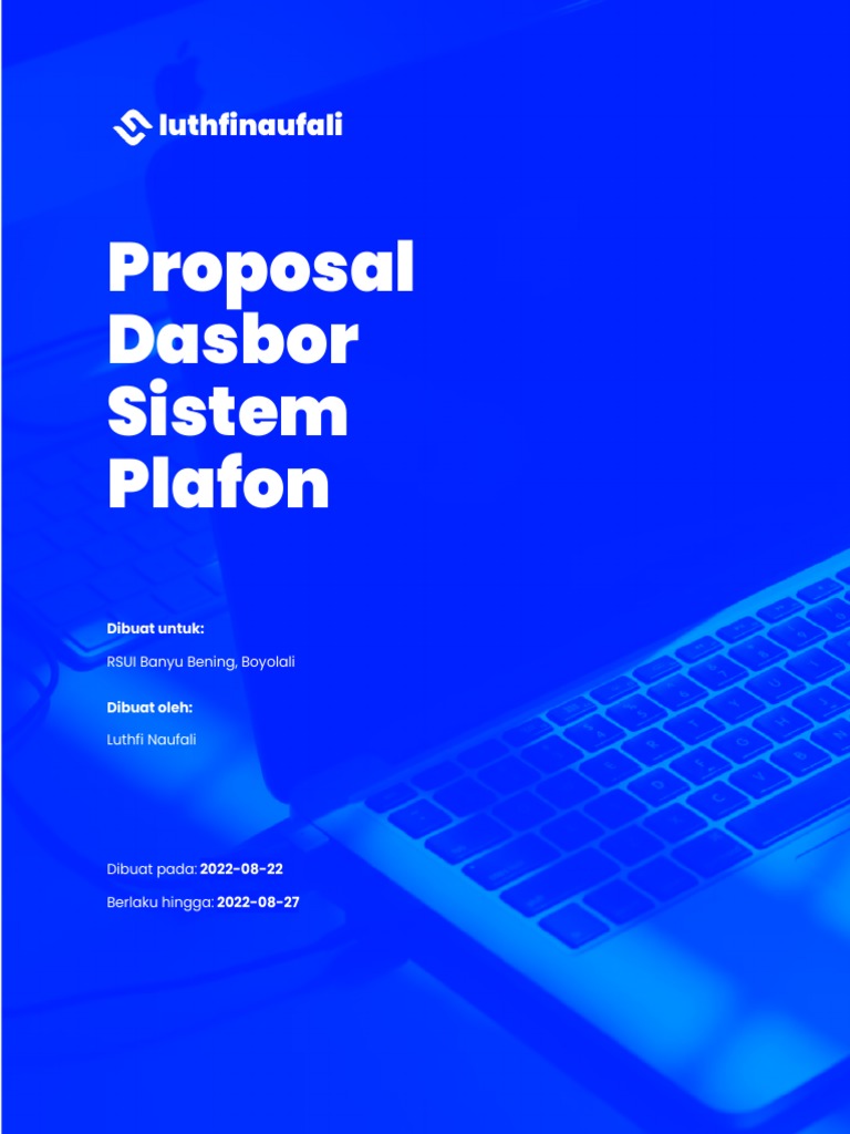 Proposal Sistem Plafon Rsui Banyu Bening | PDF