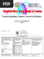 Activity Sheets - UCSP | PDF | Sociology | Anthropology