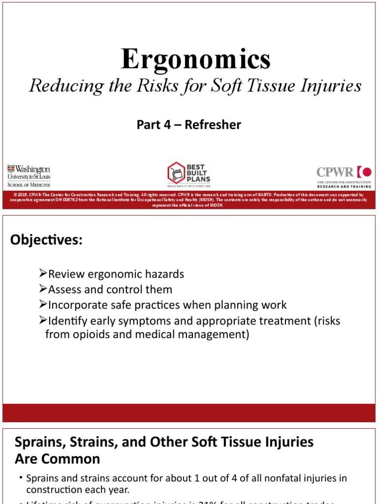 NR 17 BBP Ergonomics Training Program Part4 | PDF | Clinical Medicine | Health Sciences