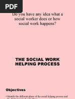The Social Work "Helping" Process | PDF | Cognitive Behavioral Therapy ...