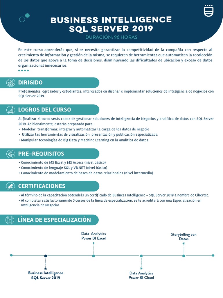 Business Intelligence - SQL Server 2019 | PDF