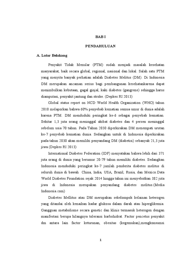 Bab I Pendahuluan A. Latar Belakang | PDF