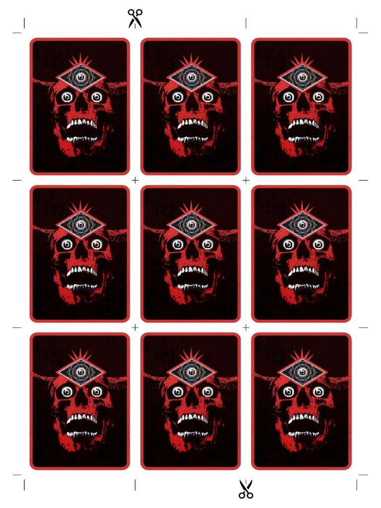 Omen Cards - All Colors - A4 | PDF