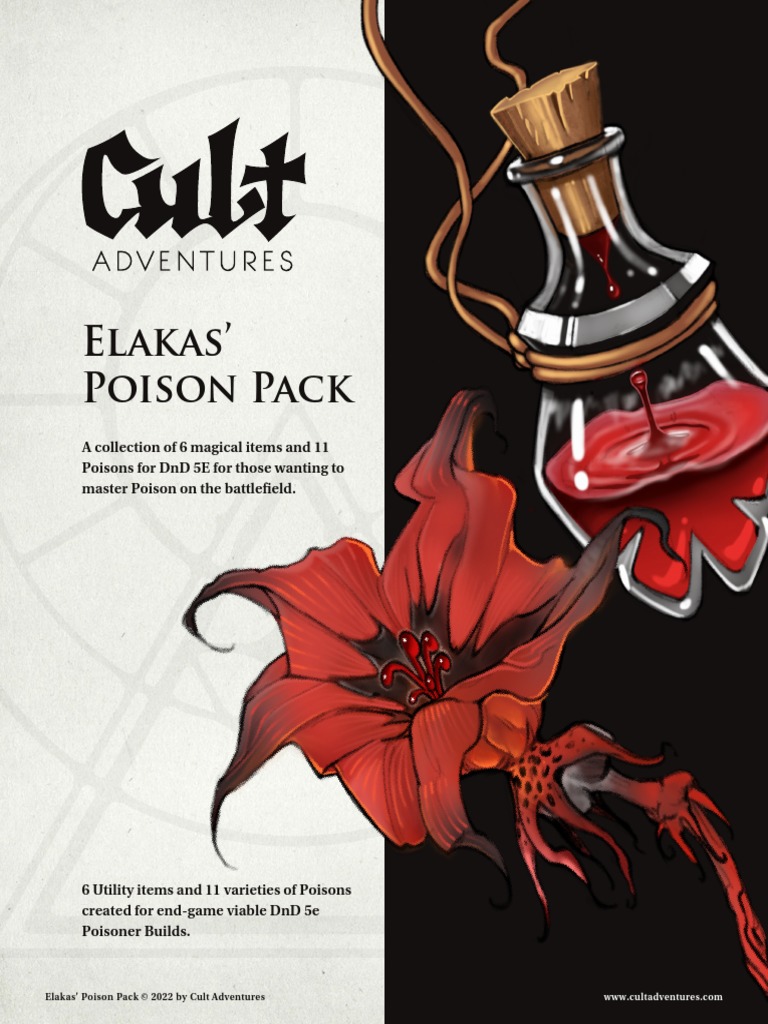 Poison Pack Final v1 | PDF | License | Copyright