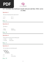IMO Class 2 Maths Olympiad Sample Question Paper 1 For The Year 2025-26 | PDF | Mathematics