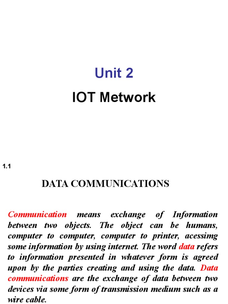 IOT Networking | PDF | Network Topology | Internet Protocol Suite