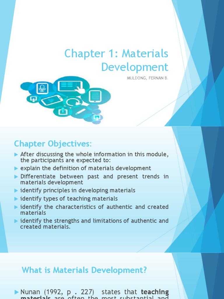 Lesson 1 Intro Materials Development | PDF | Teaching Method | Learning Lesson 1 Intro Materials Development | PDF | Teaching Method | Learning