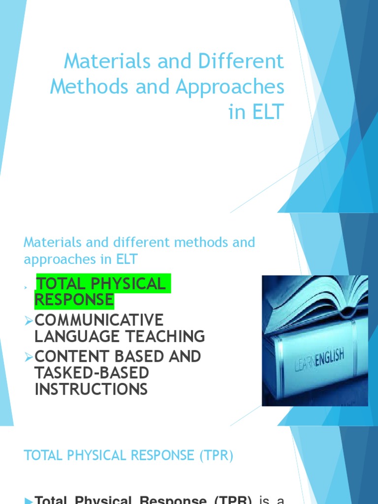Lesson 4 TPR CLT Cbtbi | Download Free PDF | Language Education ...