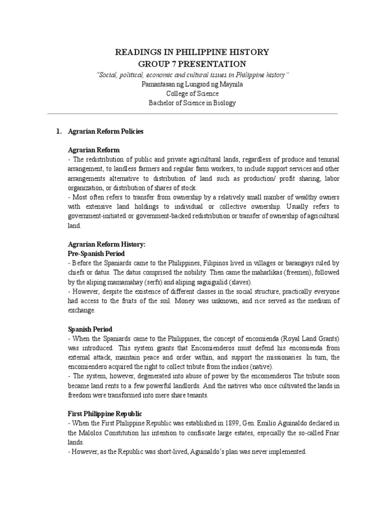 Group 7 Written Report RPH | PDF | Philippines | Public Law