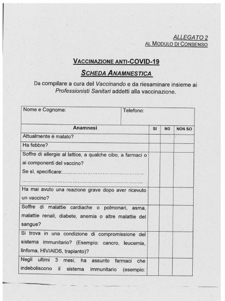 scheda-anamnestica-generica | PDF