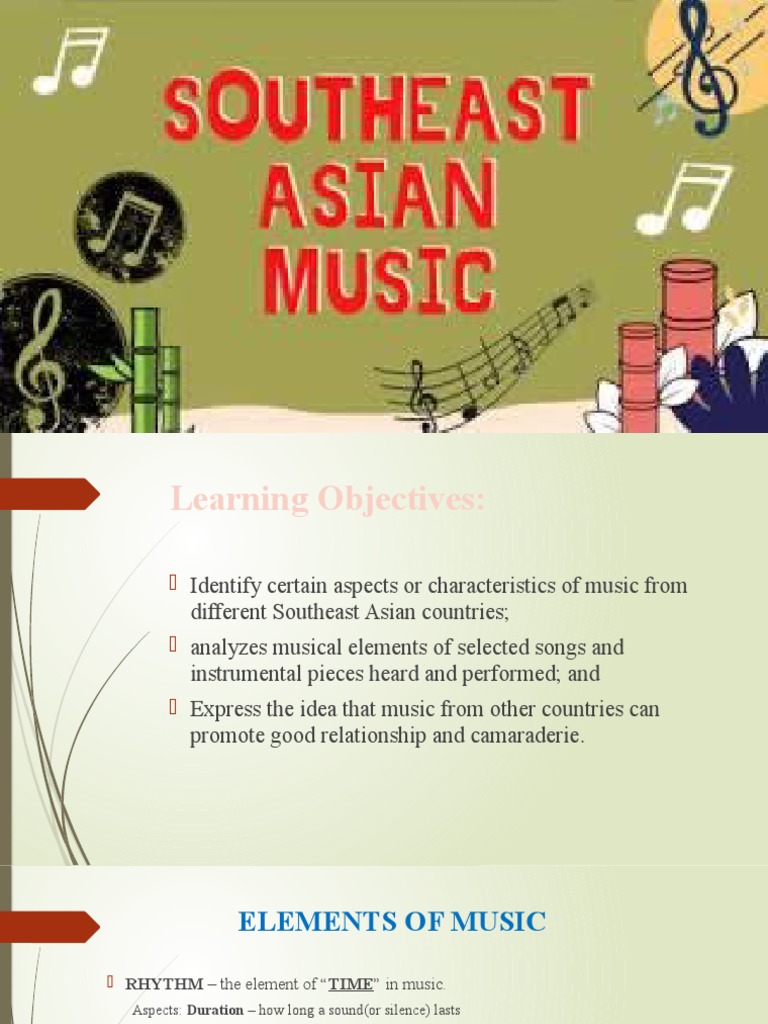Southeast Asian Music | PDF | Musical Compositions | Musicology