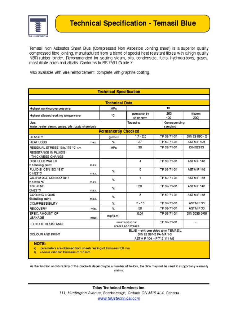 Temasil Blue | PDF | Water | Steam