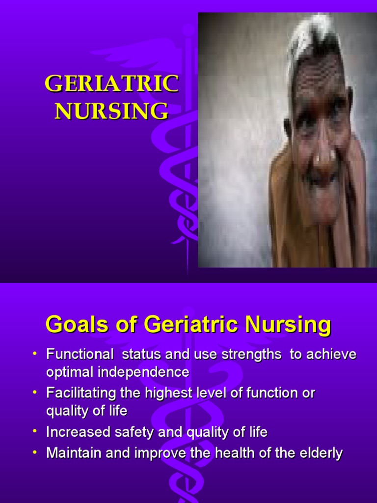 Geriatric Nursing Lecture 2020 | PDF | Grief | Parkinson's Disease