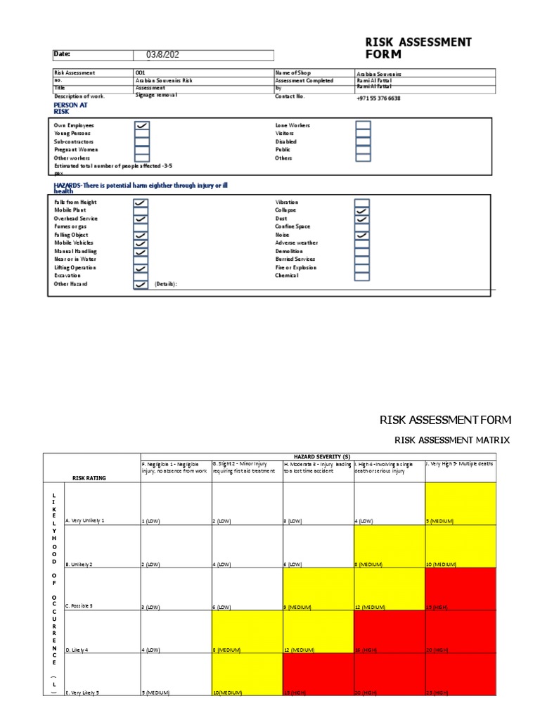 Managing Risks Associated with Signage Removal | PDF | Risk | Risk ...