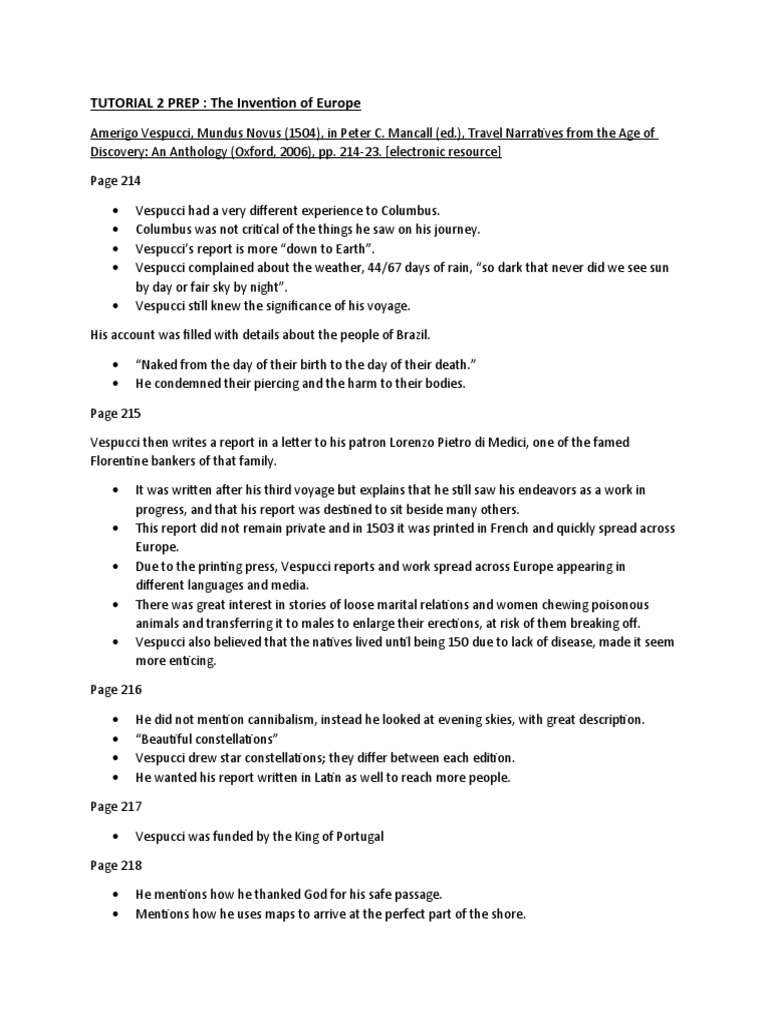 Early Modern History Tutorial 2 Prep | PDF | Cartography | Geography Early Modern History Tutorial 2 Prep | PDF | Cartography | Geography
