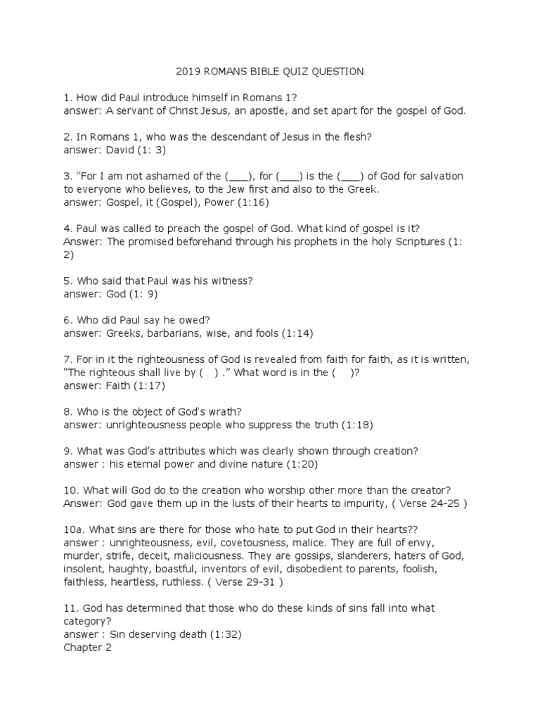 A Well-Rounded Examination: Key Insights and Takeaways from Romans ...