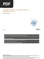 0620 Chemistry Formulas Printable File | PDF