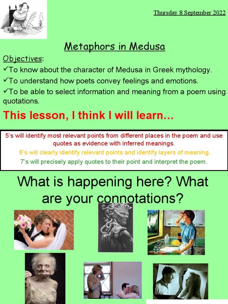 [4] metaphors in medusa | PDF | Medusa | Poetry