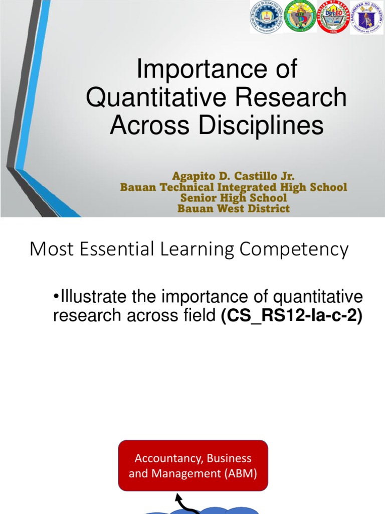 2 Importance of Quantitative Research Across Disciplines | PDF ...