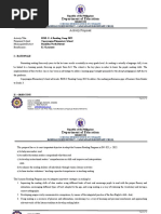 Activity Design-buwan Ng Kasaysayan | PDF | Philippines