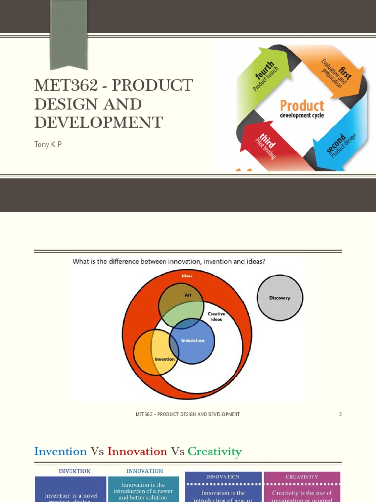 Met362 - Product Design and Development | PDF | New Product Development | Design