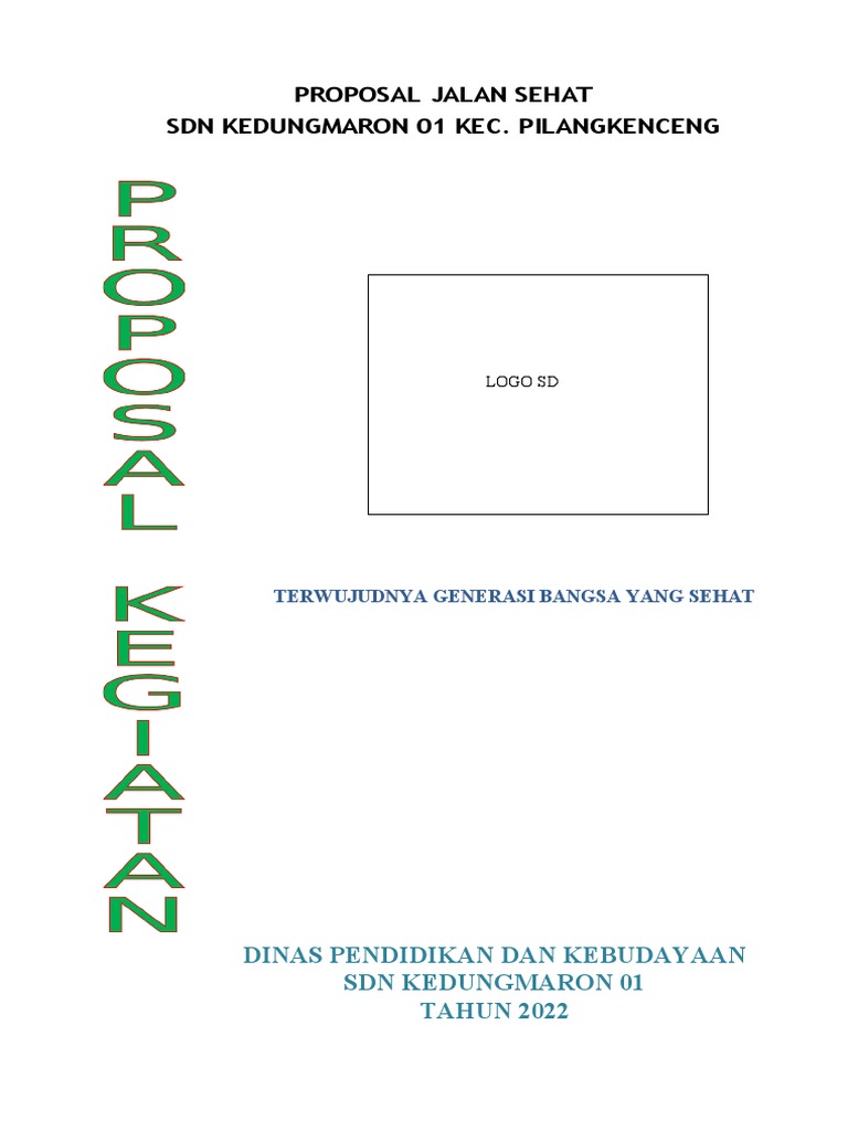 Proposal Jalan Sehat | PDF