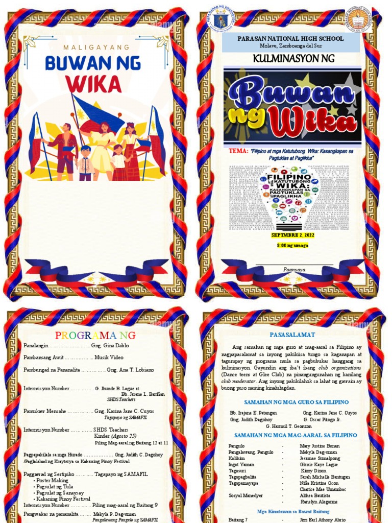 BNW Program Kulminasyon | PDF