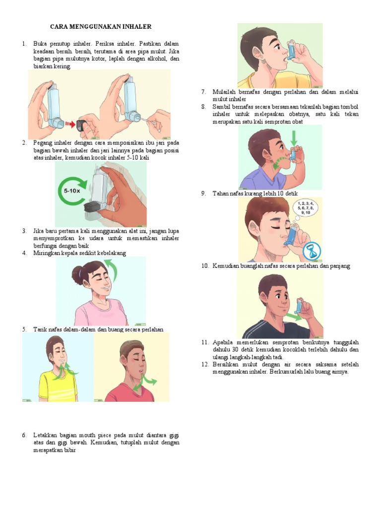 Penggunaan Inhaler | PDF | Kesehatan Holistik