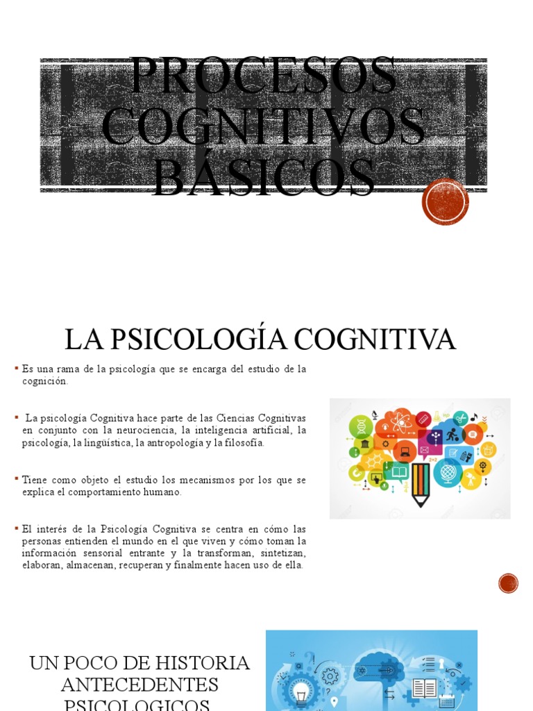 PROCESOS COGNITIVOS BASICOS - Presentación. | PDF | Psicología ...