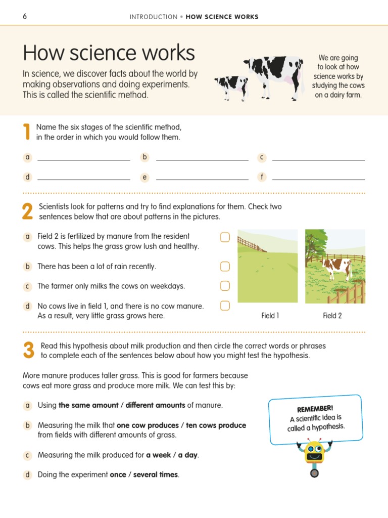 How To Be Good at Science, Technology and Engineering Workbook, Grade 6 ...