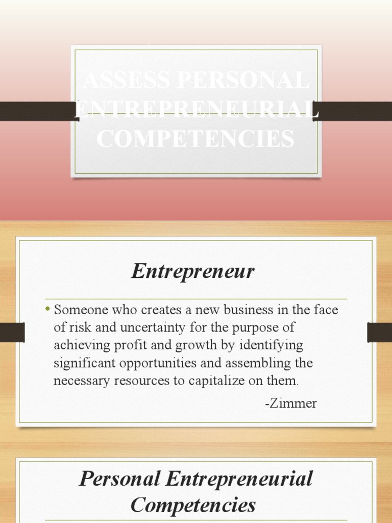 Tle 9 Lesson 1 | PDF | Entrepreneurship | Goal