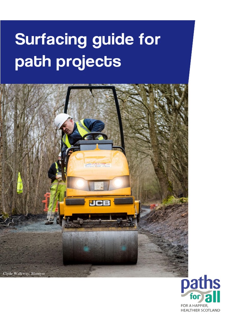 Surfacing Guide For Path Projects 94731 | PDF | Asphalt | Road Surface