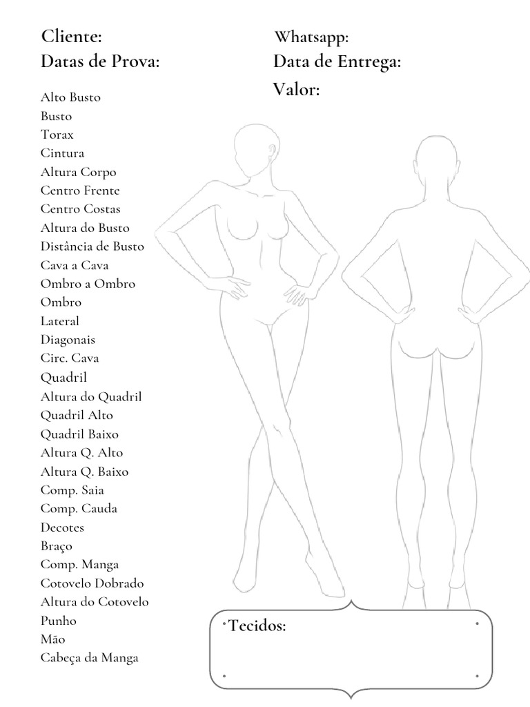 Croqui de Moda | PDF